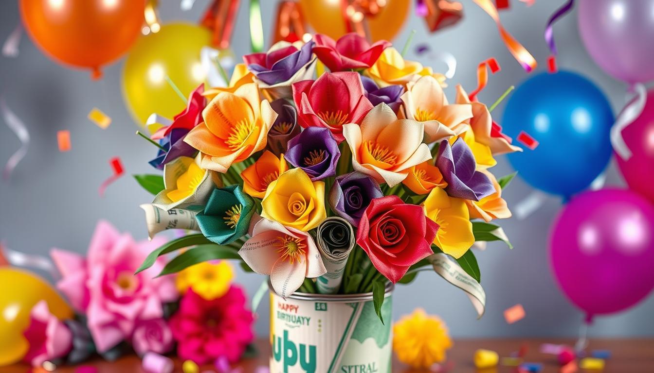 DIY Money Flower Bouquet: Unique Cash Gift Ideas – Lori Ballen